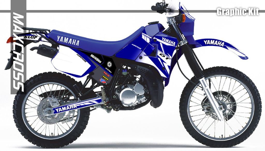 YAMAHA DT125R DT200R 1988-1992 MSP-STD STYLE - $0.00 : Welcome to ...